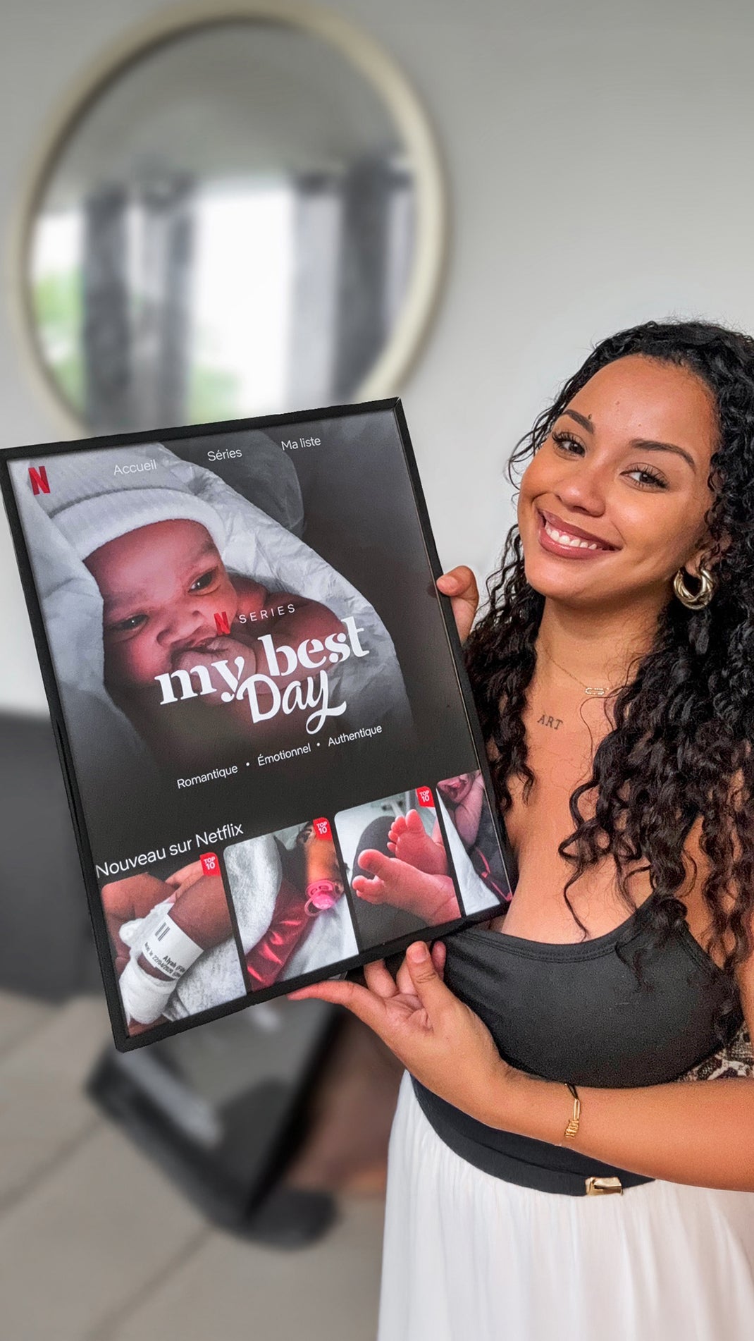 Cadre Netflix Personnalisée - FLIXME™